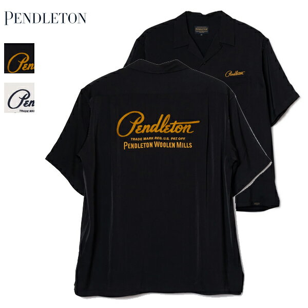 PENDLETON ペンドルトン / S/S Logo EMB Shirt ポリエステルとレーヨンを混紡したTR素材を採用した、しなやかなドレープと上品な光沢感が特徴の半袖シャツ。 軽やかで柔らかな着心地に加え、自然な落ち感が美しいシルエッ...
