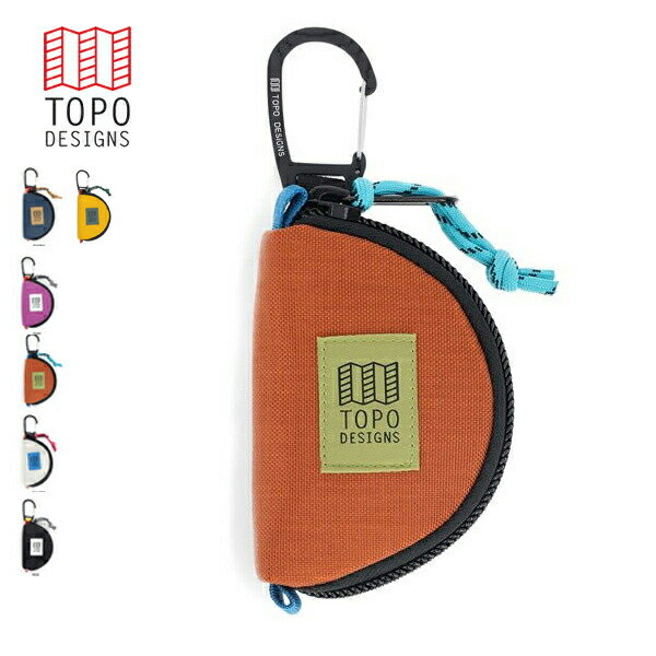 TOPO DESIGN / TACO BAG タコス型の形状が特徴的なジップケース。 10枚ほどのカードが難なく収まるサイズ感です。 カラビナ付きでバッグやベルトループに取り付けてお使いいただけます。 メーカー希望小売価格はメーカー商品タグ...