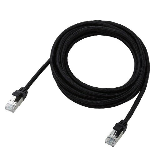 高速光通信に適した40ギガビットイーサネットの「40GBASE-T」に準拠した、Cat8準拠LANケーブルのメッシュタイプです。 Cat6の8倍である2000MHzまでの高周波帯域まで対応し、ノイズ干渉にも強く、高速で安定したネットワーク環...