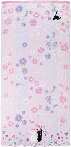サイズ：約60×120cm / 生産国：ベトナム社会主義共和国 組成：本体：綿100％刺繍糸：上糸：レーヨン100％下糸：ポリエステル100％アップリケ部分：ポリエステル100％ / 仕様：オーガニックコットン・無撚糸・スチームシャーリング...
