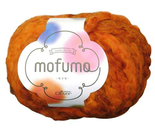 品番:60-566 太さ:超超極太 仕立:150g 約30m 色・柄:オレンジ 系 素材:ウール54%、アクリル46% 使用針:棒針25mm号 標準ゲージ:(棒針)3目・5段 使用シーズン:秋冬