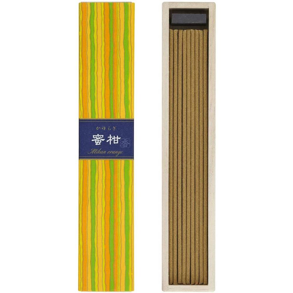 商品情報 サイズ・容量 内容量:40本 素材 タブ粉・香料 生産地 日本 その他 ブランド名：日本香堂日本香堂 かゆらぎスティック蜜柑40本入 自然界に存在する独特な 『 ゆらぎ 』 の世界は、私たちに快適な感覚を与えてくれます。 植物が成...