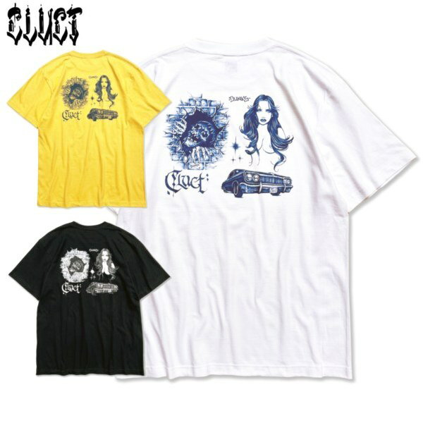 CLUCT / DUNKS S/S TEE #B 04902 カリフォルニア州ロサンゼルス出身のTATTOO ARTISTダンカン・レモンとのコラボレーションアイテム。 インクジェットプリントを施し手描きの細部まで表現しています。5.6オン...