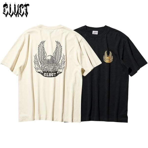 CLUCT / FLAMES OF FREEDOM [S/S TEE] 05256 6.2オンスのフェードウォッシュ加工Tシャツ。 程よく色落ちした風合いが魅力で、ヴィンテージ感あふれる雰囲気を演出。 グラフィックメインのデザインがメインウ...