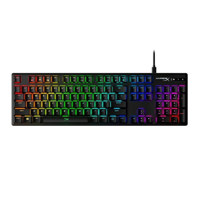 メカニカルスイッチ付きコンパクトキーボード カスタムHyperXメカニカルスイッチを備えた超小型で頑丈なキーボードで、ゲーマーに最高のスタイル、パフォーマンス、信頼性を提供できるように設計されています。 これらのキースイッチは、魅力的なライ...