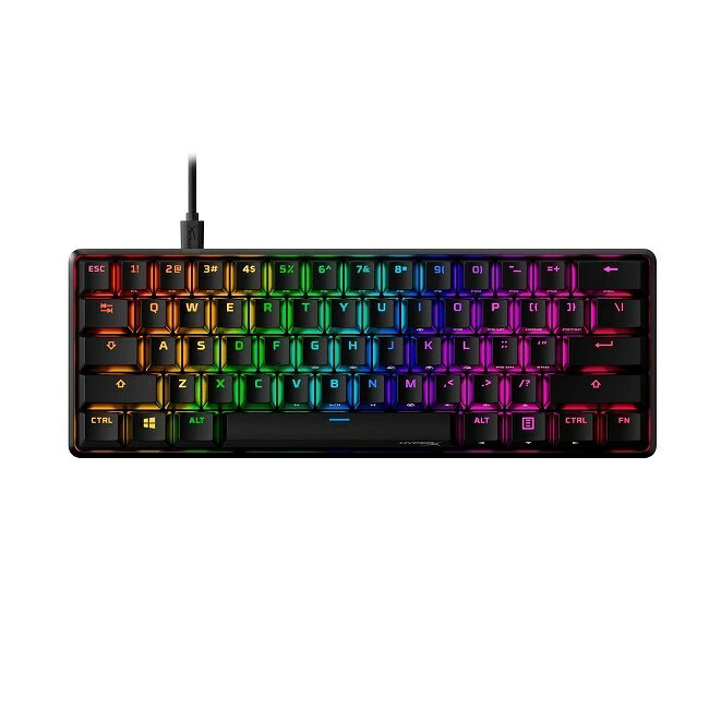 60%まで小型化されたフォームファクタ HyperX Alloy Origins60は、従来の60%へ小型化し、マウスを動かすスペースを広げた、最高のポータブルキーボードです。 耐久性に優れたフルアルミボディと、速度とパフォーマンスのバラン...