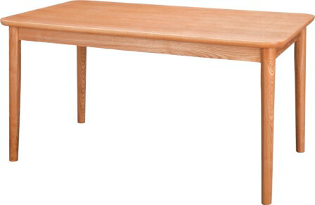 商品説明サイズ幅130cm　奥行75cm　高さ64cm 材質 天然木（アッシュ）　天然木化粧繊維板（アッシュ）　ウレタン塗装色 ナチュラル・ブラウン商品説明 シンプルで飽きのこないダイニングテーブルです。 くつろぎ時間に活躍してくれます。 ...