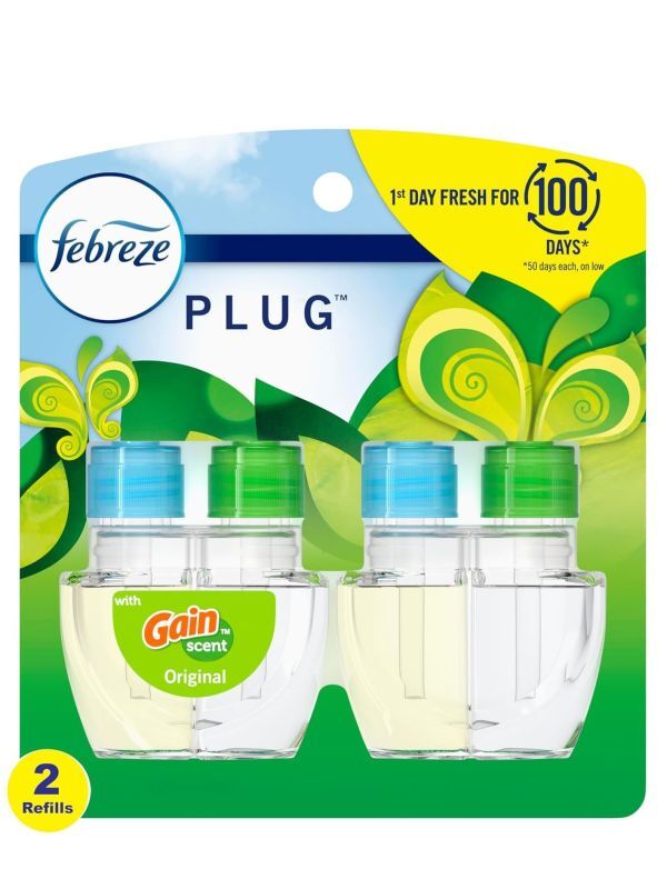 商品説明 Febreze NOTICEables with Gain Original Dual Refill Air Freshener (2 Count, 1.75 Oz) 内容量：リフィル2個 ※こちらの商品は詰め替え用リフィルのみと...