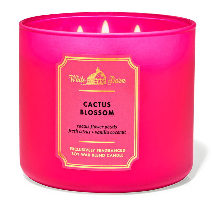 商品説明 アメリカで大人気のBath&BodyWorksのキャンドルです。 14.5 oz. Filled Candle Cactus Blossom　（カクタスブロッサム） ■香り■ 甘くてさわやかなトロピカルオアシスの香り 内容量：14...