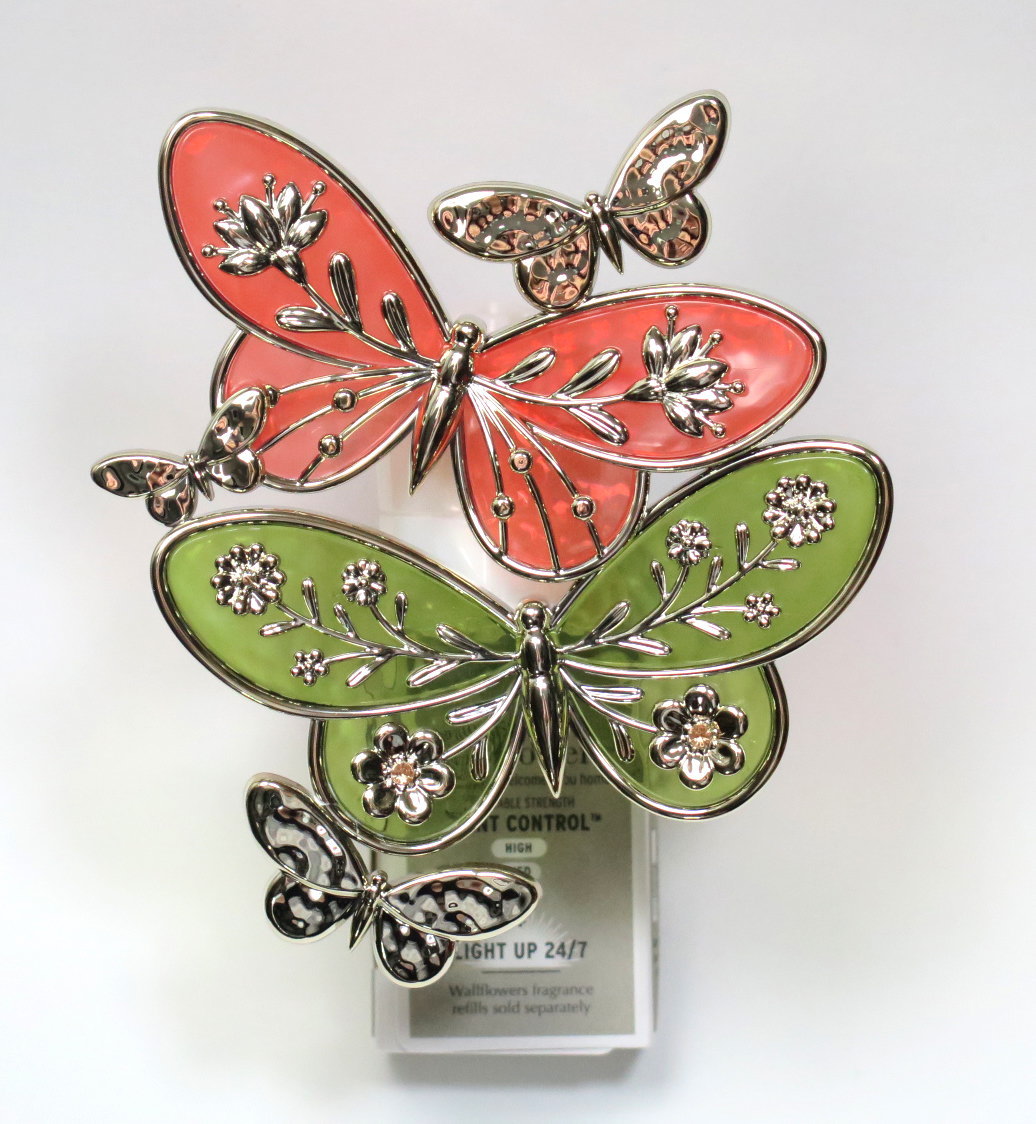 商品説明 【バスアンドボディワークス/Bath&Body Works】 Wallflowers Pluggable Home Fragrance Diffuser セントコントロール バタフライ ナイトライト ※訳あり商品となります。 訳有...