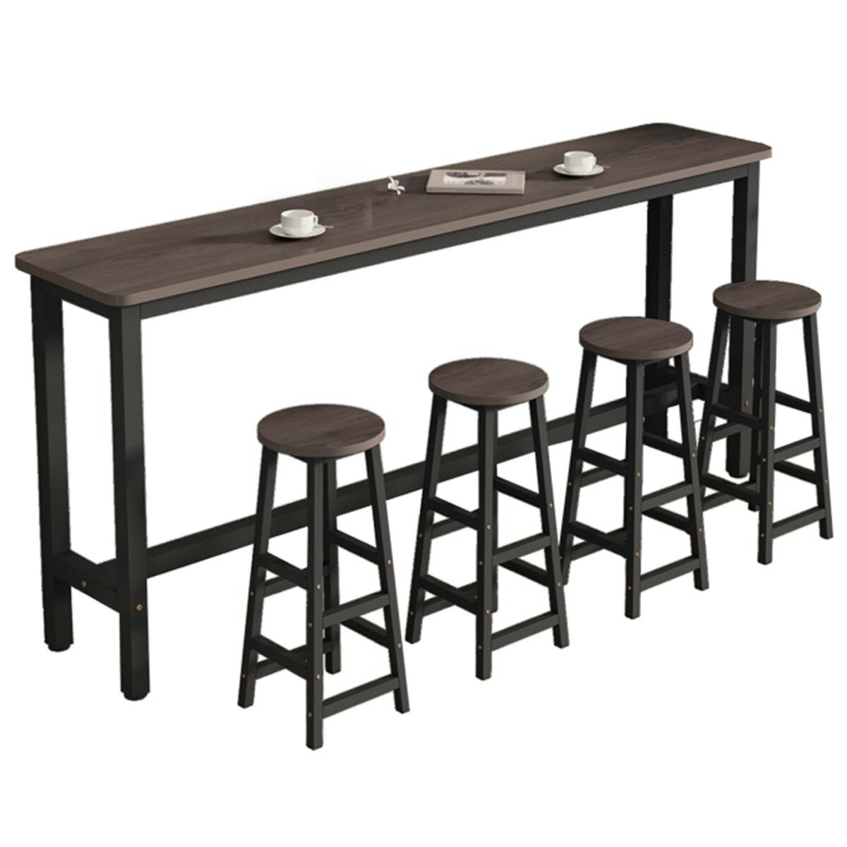 · 【高品質の素材】無垢材で作られており、環境に優しく耐久性があり、テーブルトップは滑らかでバリがなく、表面は傷がつきにくく、耐摩耗性、防水性があり、掃除が簡単です、亜鉛メッキおよび塗装されたスチールパイプフレームは、テーブルの重心を安定さ...