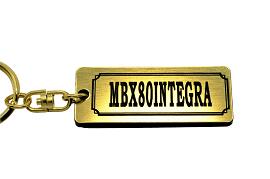 【商品詳細】 ・サイズ： 縦：2cm×横5cm×厚み0.3cm ・色： 金/黒 ・素材： 2層アクリル ・注意事項：モニターの発色具合により実際の色と異なる場合がございます。 ・HONDA ホンダ MBX80INTEGRA