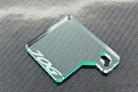 【商品詳細】 ・サイズ： 縦：4.6cm×横5.7cm×厚み0.5cm ・色： ガラス調 ・素材： アクリル ・注意事項：モニターの発色具合により実際の色と異なる場合がございます。 　　　　　　 画像を参考にご自身のナンバーに着くかはご自身...