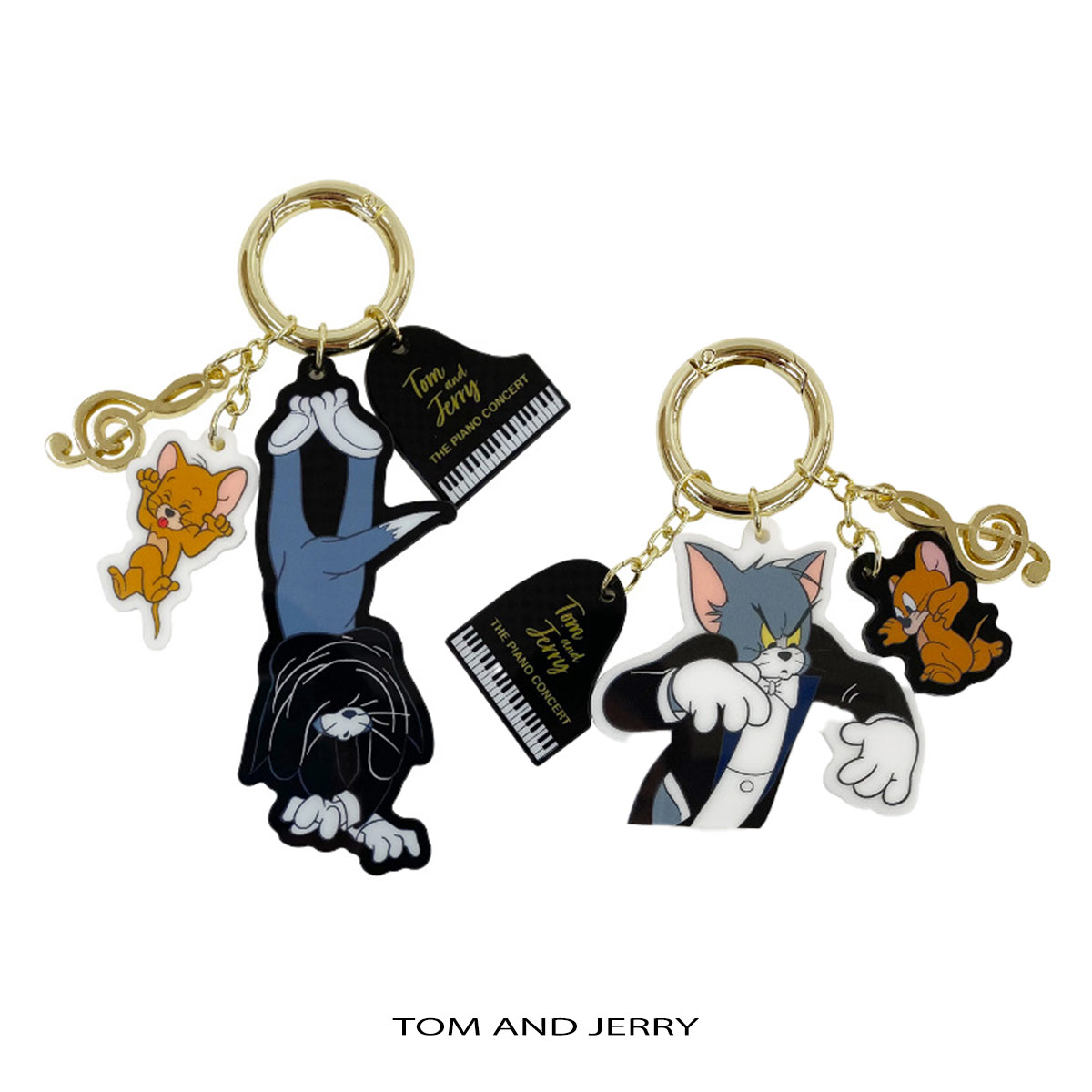 ▼TOM and JERRY / Piano Concert アクリルチャーム アカデミー賞を受賞したトムとジェリーの名作、『ピアノ・コンサート』をテーマにしたシリーズ。アニメーションのトムとジェリーのドタバタ感をチャームで表現しました。 ...
