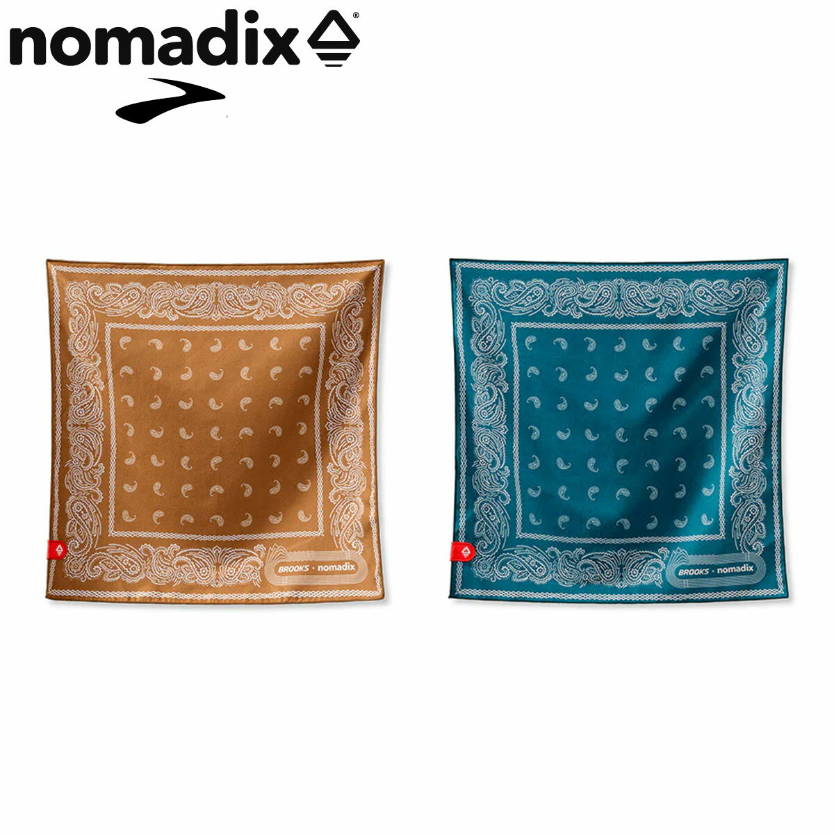 ▼NOMADIX / Bandana Towel (Nomadix x Brooks) 高性能で、用途の広いバンダナタオル ランニングフィールドをメインに展開するBrooksとNomadixのコラボレーション企画。Nomadixの特徴でもあ...