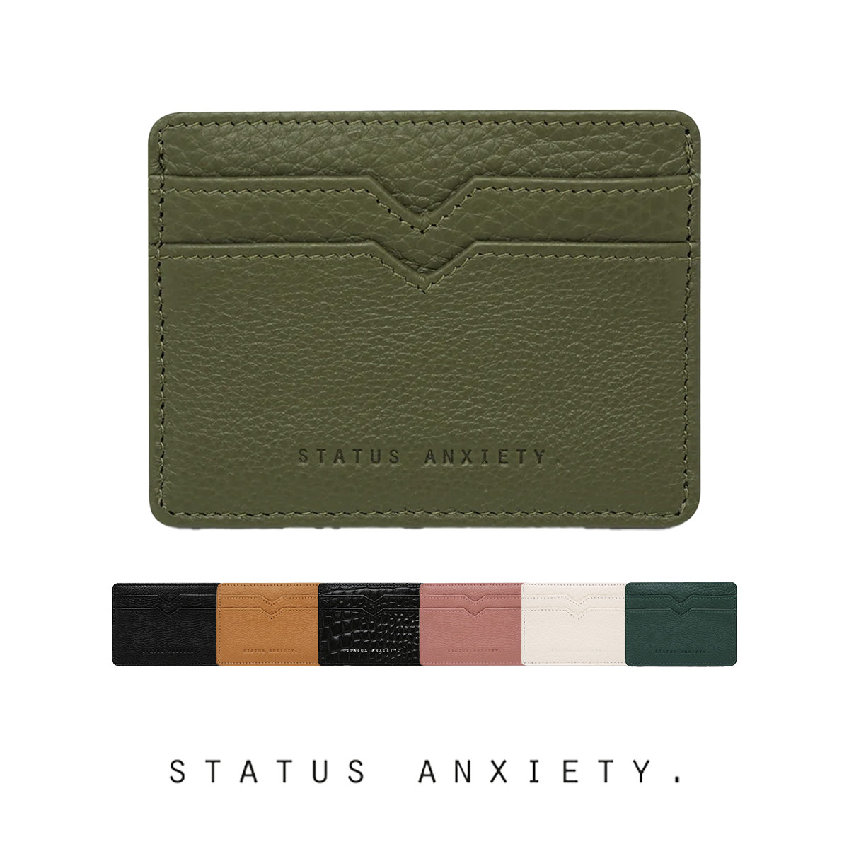 ▼STATUS ANXIETY / TOGETHER FOR NOW ソフトなシュリンクペブルレザーを使用。 シンプルでモードなデザインは どんなスタイリングにもマッチします。 ・柔らかいシュリンクペブルレザー ・カードスロット 4 個 (...