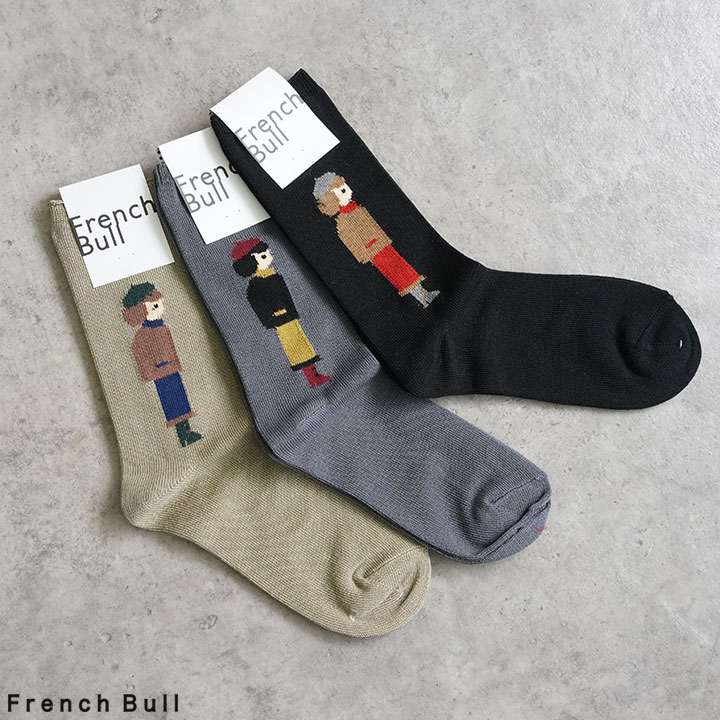 メーカー希望小売価格はメーカー商品タグに基づいて掲載していますFrench bull（フレンチブル）カップルソックス ランデブー size:F color:blue gray(68)　 "French bull（フレンチブル）" 野の花 太...
