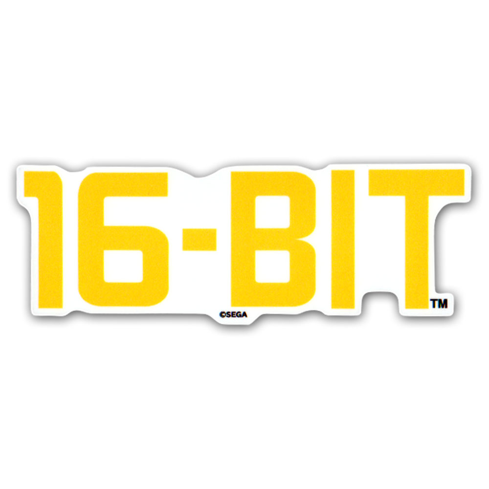 セガの歴代ハードのステッカーシリーズ。セガの歴史を象徴する【16BIT】を模ったダイカットステッカーです。 SEGA コンディション：新品 幅99mm×高さ35mm（本体サイズ） 備考： 素材：塩化ビニール 製造国：日本セガの歴代ハードのス...