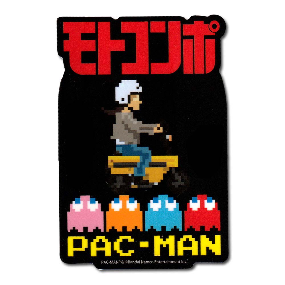 『Hondaのバイク』と名作ゲーム『パックマン』 のコラボグッズです。 ホンダの名車「モトコンポ」と「パックマン」の夢の競演。ゲーム好きにもバイク好きにもおススメのアイテムです！ バンダイナムコ コンディション：新品 サイズ： 幅50mm×...