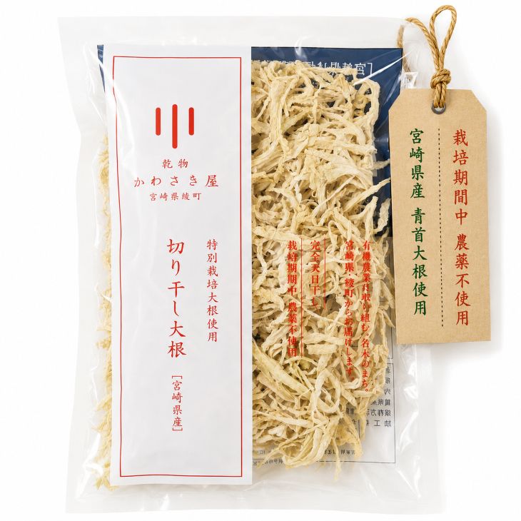 商品説明 名称 切り干し大根 原材料名 青首大根（宮崎県産） 内容量 50g 賞味期限 製造日より180日 保存方法 直射日光、高温多湿の場所を避け、冷暗所に保存してください。 販売者 フロム鹿児島/有限会社 新澤商事 鹿児島県肝属郡肝付町...
