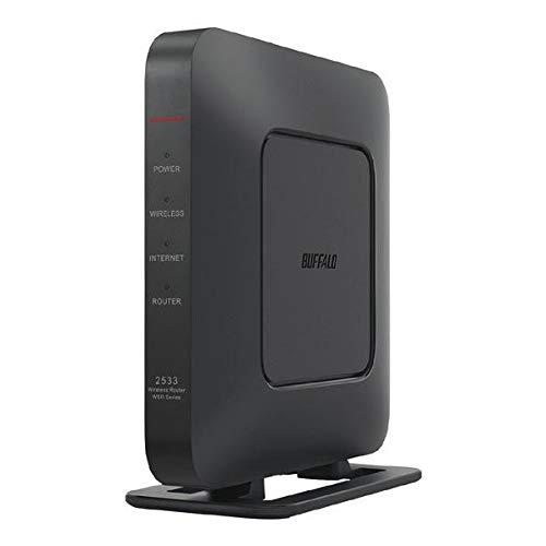 BUFFALO 無線LAN親機 11ac/n/a/g/b 1733+800Mbps AirStation ブラック WSR-2533DHPL2-BK4981254051320