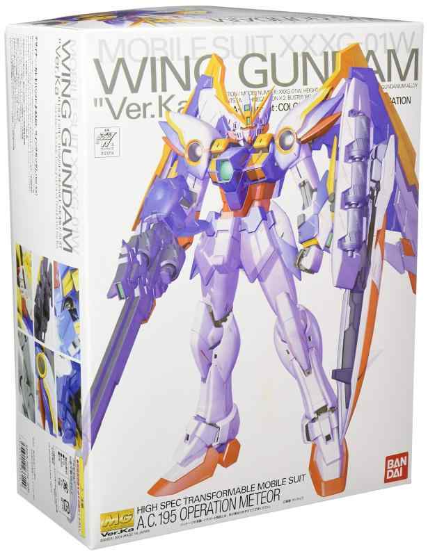 MG 1/100 ウイングガンダム (Ver.Ka) XXXG-01W (新機動戦記ガンダムW Endless Waltz)【スケール】1/100プラモデルパッケージ重量: 0.69 kg対象性別: male