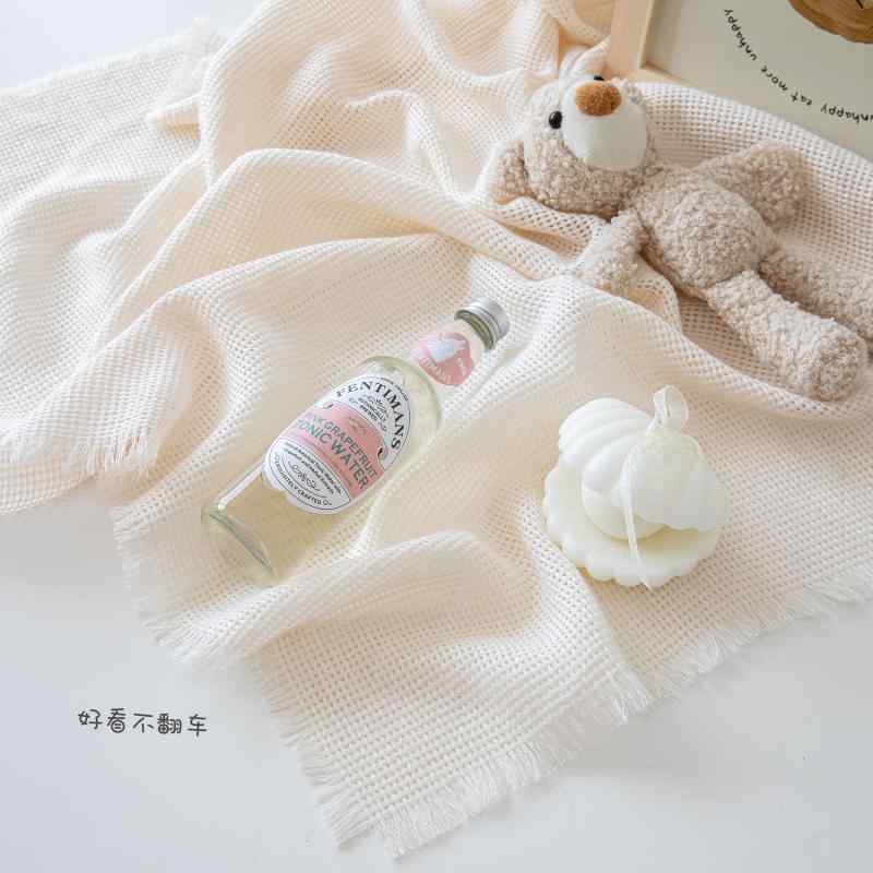 背景布 撮影用 フォト スタジオ ブース 赤ちゃん アクセサリー ネイル 小物 SNS 写真 映え インテリア テーブルクロス 装飾 バック グラウンド スクリーン 小道具 ナチュラル シンプル 無地 メッシュ フリンジ ベージュ