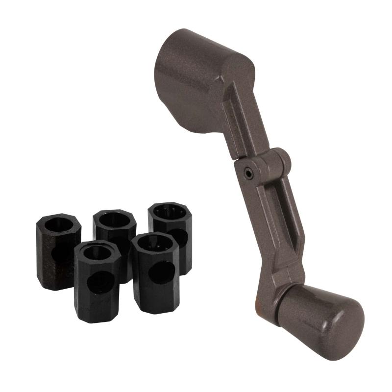 Prime-Line H 3960 折りたたみクランクハンドル 幅2-3/4インチ ダイカスト亜鉛 ブロンズ折りたたみアームはダイカスト亜鉛金属で作られており、突起距離と窓カバーとの干渉を低減します。ユニバーサルフィットの止めネジとプラスチ...