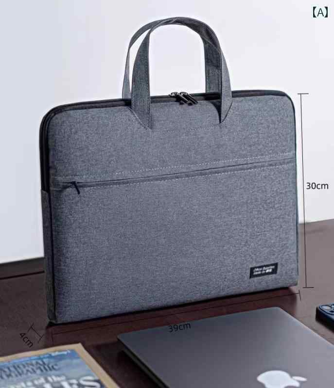 開閉方法: ジッパー・C7：コンパートメントやポケットは内蔵されていません/15.6 インチのコンピューターを収納可能/クラシックタイプ布製ハンドル・ABB904E4：内部にフリース加工/14 インチ裏地素材: ポリエステル持ち運びパーツの...