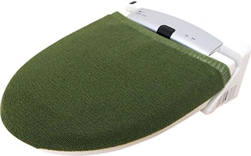 オカトー カラーモードプレミアム 兼用 フタカバー グリーンサイズ(約):伸縮時W38×D45×4cm重量(約):150g材質:アクリル100%生産国:中国