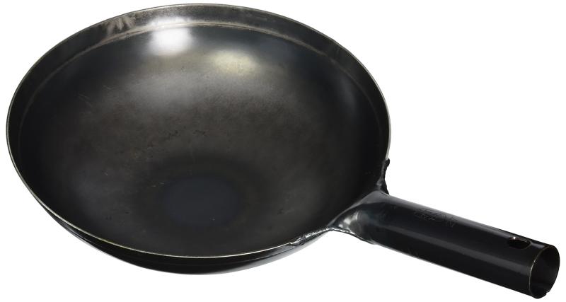 山田工業所 山田 鉄 打出 中華片手鍋 27cm(板厚1.6mm)内寸 :27cm 深さ:80mm重量:1060g材質:鉄