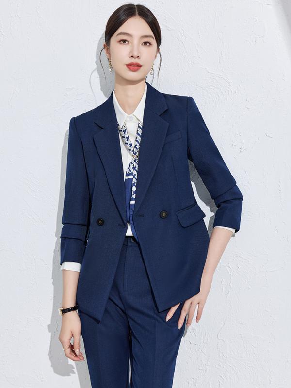 ・スタイル: エレガント・素材: ポリエステル・ボトムス丈: ロングパンツ・袖丈: 長袖・袖の種類: レギュラースリーブ・カラー展開: ブラック、ブルー、アプリコット・サイズ展開: S、M、L、XL、2XL、3XL、4XL