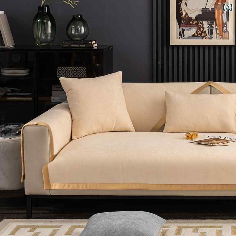 機能: 滑り止め.しわ防止 素材: シェニール 柄: 無地 でモダン カラー: ベージュ.ライトグレー.ダークグレー（やや緑がかった）.イエロー.ライトグリーン.オレンジ.グリーン.ネイビー.ピンク.ライトブラウン.ミディアムグレー.レッド...