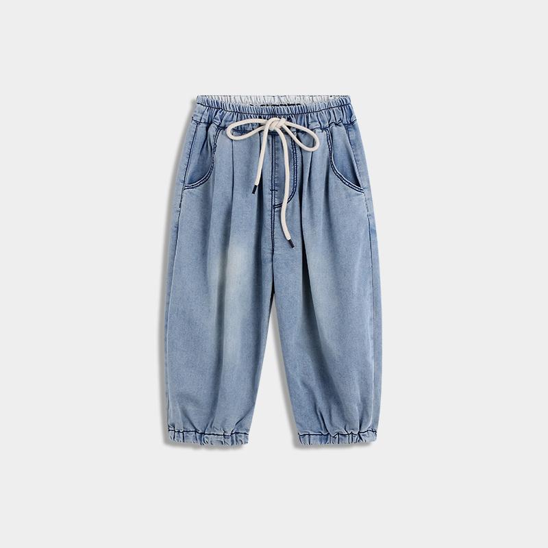 ウエスト: ミドルウエスト 裏起毛: なし パンツ丈: クロップドパンツ フロント: ウエストゴム 開閉タイプ: 閉じタイプ パンツタイプ: 防蚊パンツ 性別: 男の子 : 着用有り 素材機能: 通常 カラー: ブルー