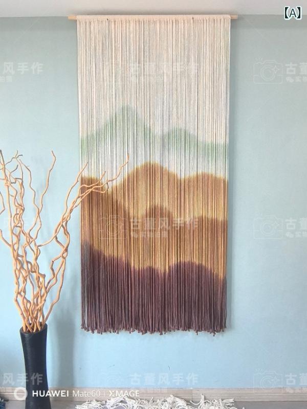 素材: 綿パターン: 風景タペストリーの形状: 長方形