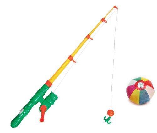 イベント用 釣竿 (つりざお) マグネット式 （2本セット） / お楽しみグッズ(紙風船)付きセット本体サイズ：約470mm（縮めた際は320mm）色柄は予告なく変更致します。 予めご了承下さい。（色指定不可）2本入り（色アソート）紙風船Φ...