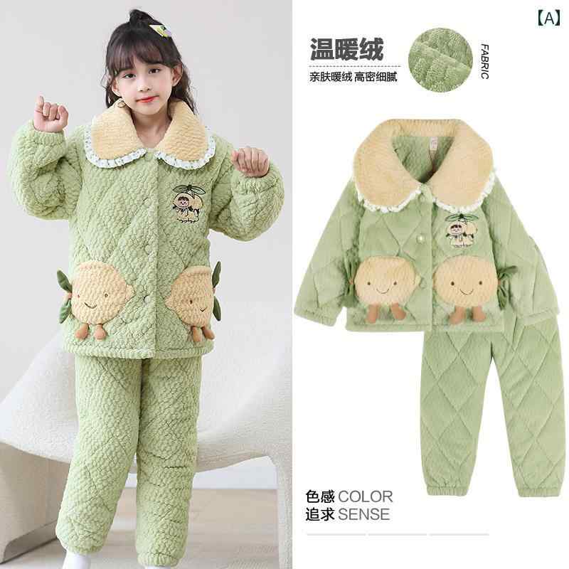 パジャマ キッズ 女の子 子供 長袖 秋冬 厚手 ルームウェア 部屋着 もこもこ 暖かい 起毛 かわいい フランネル 大きいサイズ うさぎ リボン ピンク 緑素材構成: ポリエステル繊維100