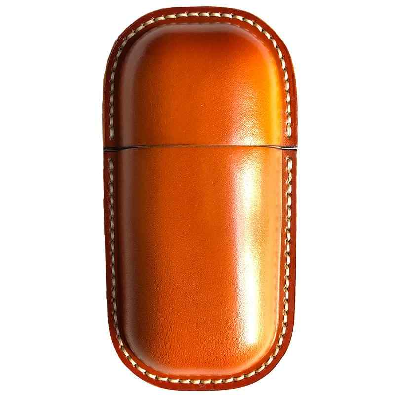 眼鏡ケース メンズ レディース 牛革 ハードレザー メガネ入れ 収納 コンパクト 持ち運び オフィス 車 自宅 ベルト吊り下げ プレゼント レトロ 青 緑 赤