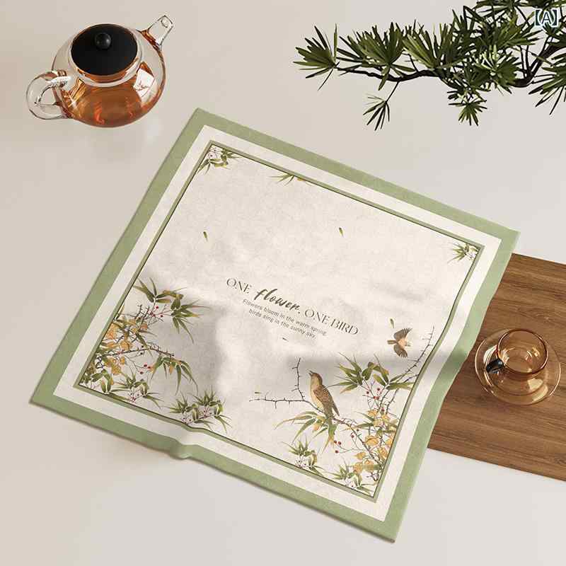 ほこり よ け カバー ティートレイ 防水 防塵 クロス ダイニング リビング キッチン 家庭用 家電 正方形 長方形 布 総柄 おしゃれ 大きいサイズ