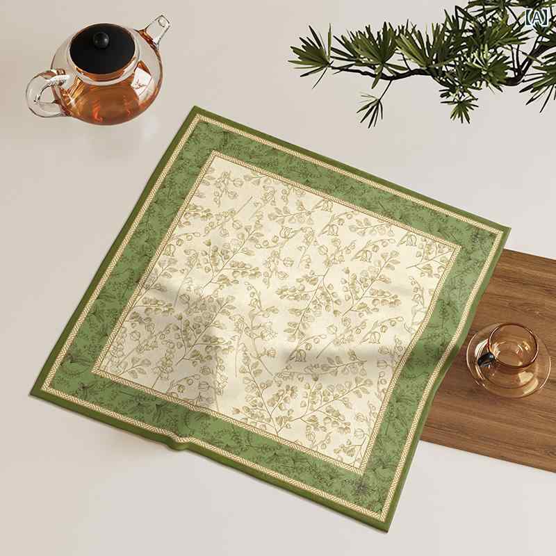 ほこり よ け カバー 防水 防塵 ティートレイ ダイニング キッチン リビング クロス 家庭用 家電 正方形 長方形 布 総柄 おしゃれ 大きいサイズ