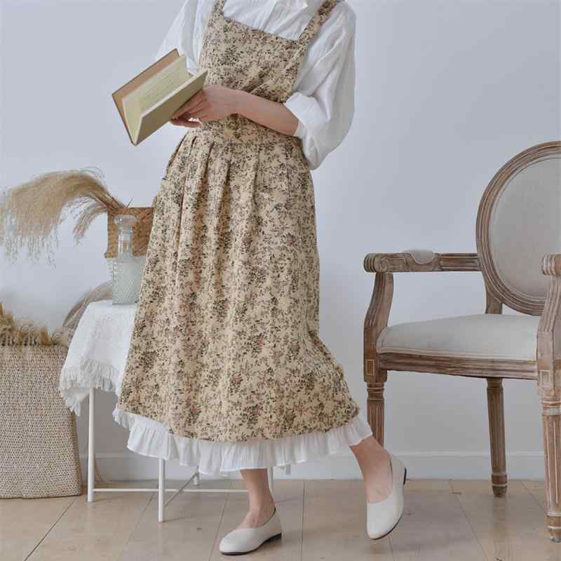 素材: 綿機能: 防水サイズ:フリーサイズエプロン分類：ノースリーブエプロン