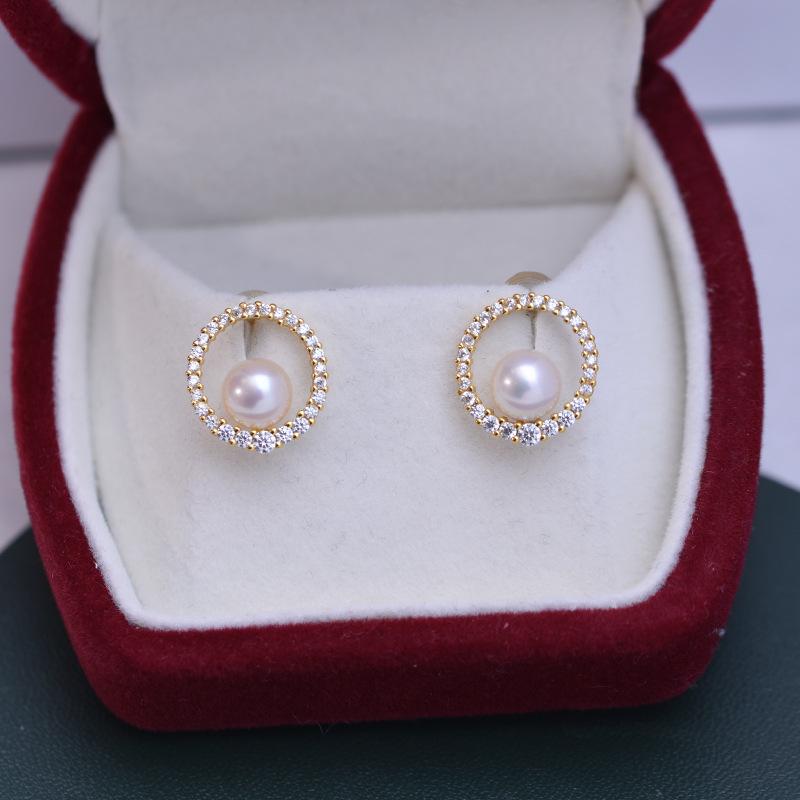 ・商品カテゴリ: 耳飾り・主な素材: 淡水パール、S925シルバー・パールの種類: 淡水パール・パールの形状: ラウンド・: フープ、サークル・パールの品質: ほぼ無傷、強光沢・スタイル: シンプル、レディース・カラー展開: ゴールド、シルバー