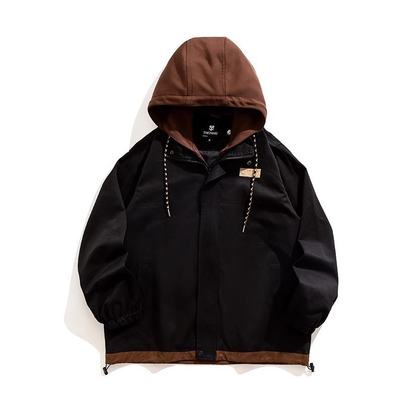 サイズ: XL.2XL.3XL.4XL.5XL.6XL 柄: 無地 襟タイプ: フード付き カラー: ブラック 袖タイプ: リブ袖 袖丈: 長袖 厚さ: 標準 丈: 標準 シルエット: ゆったり 加工: ノーアイロン 裾デザイン: 共布裾 ...