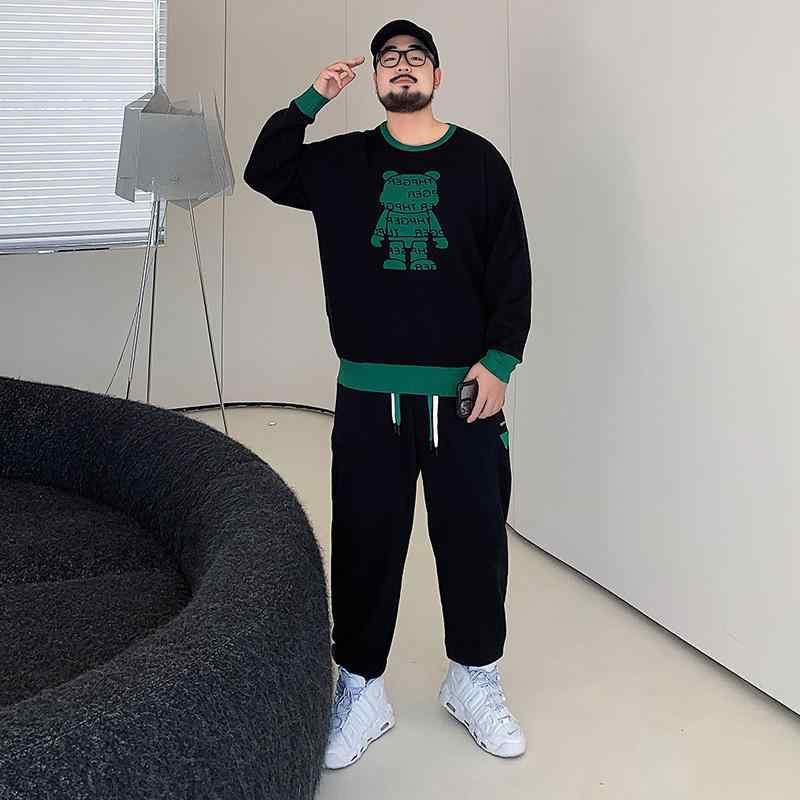 サイズ: XL.2XL.3XL.4XL.5XL.6XL ネックタイプ: クルーネック カラー: ブラック 袖丈: 長袖 シーン: カジュアル デザイン: プルオーバー 素材: レーヨン.ポリエステル.ナイロン