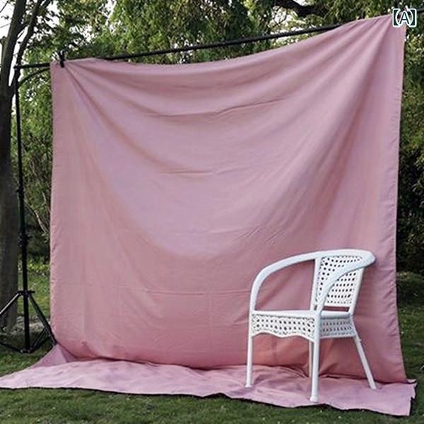撮影 背景布 吊り下げ 大判 写真 動画 ライブ配信 スタジオ 小道具 インスタ映え 結婚式 装飾 耐摩耗 クリップ セット シンプル 無地 ピンク グレー 緑