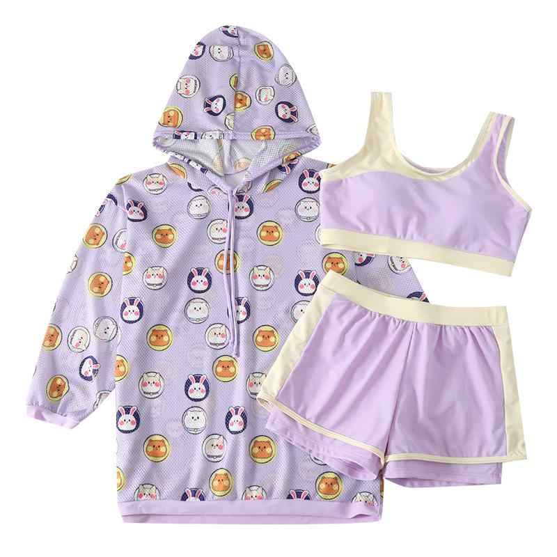 生地: ポリエステル素材構成：ポリアミド繊維（ナイロン）82 ポリウレタン弾性繊維（スパンデックス）18