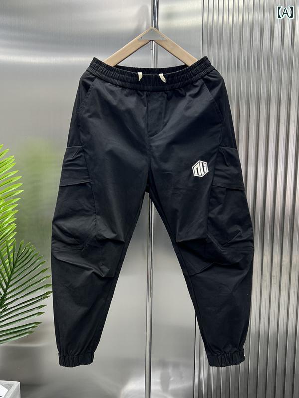 腰型: 中腰適用季節：冬詳細: ポケット装飾パンツの長さ: ロング