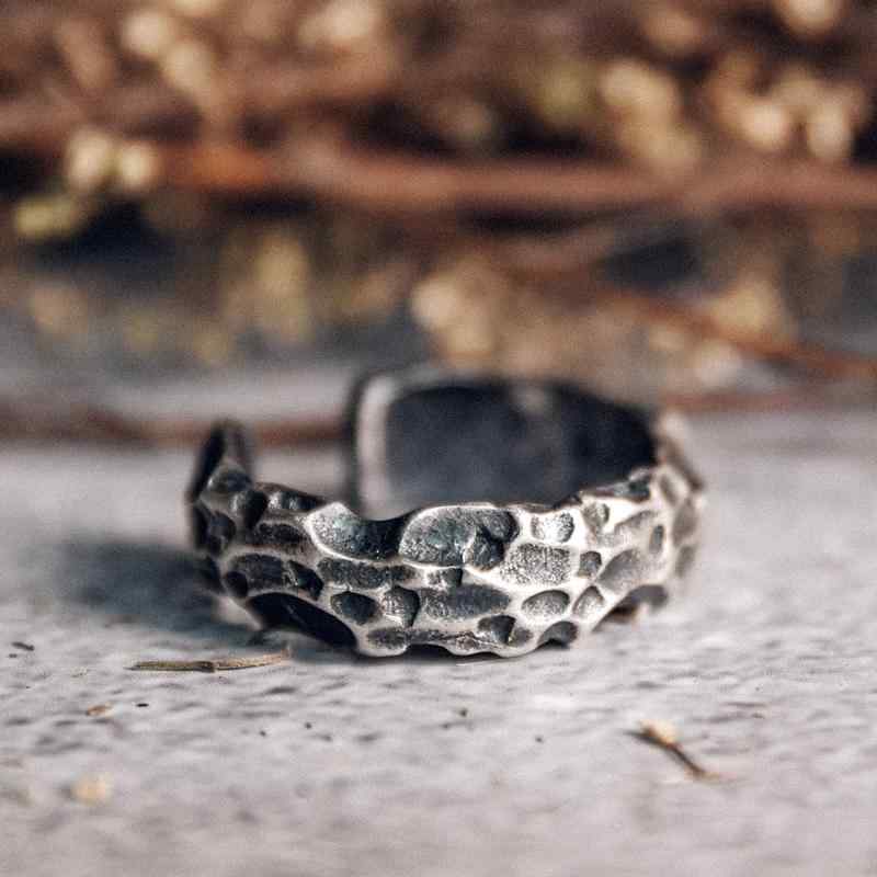 指輪 メンズ 細い レトロ シルバー 個性 カジュアル 普段使い カップル レディース ペアリング マット 調節可能 アクセサリー シンプル プレゼント