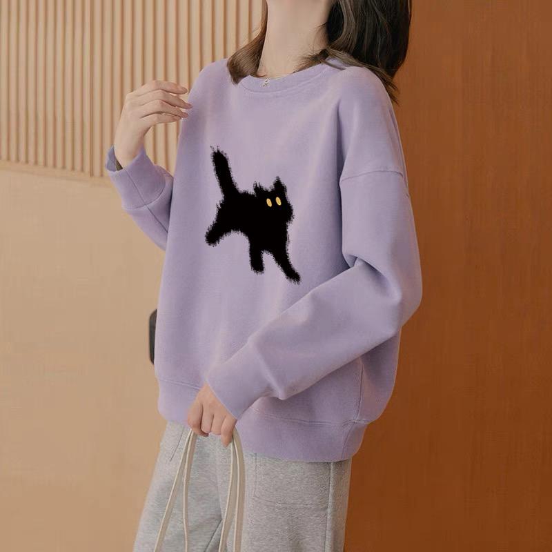 シルエット: ゆったり デザイン: プリント 袖タイプ: 標準 裏地タイプ: コットン裏地 素材: 綿.ポリウレタン タイプ: プルオーバー 袖丈: 長袖 襟: クルーネック 着丈: 普通 開閉: プルオーバー 柄: アルファベット.数字....