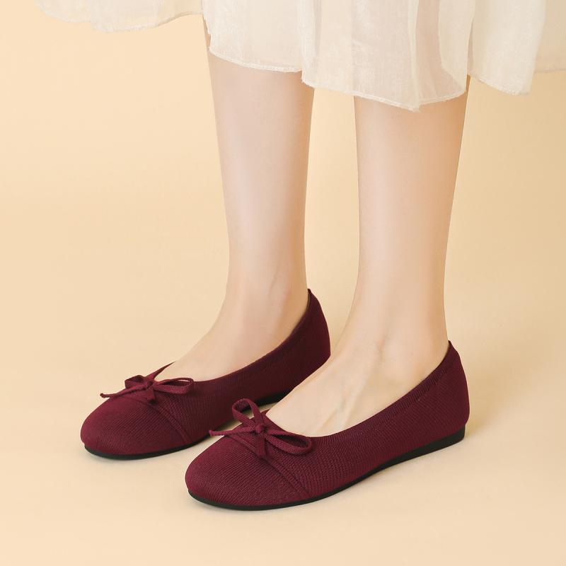 裏地素材：レザー表面素材: 布地ヒールの高さ：フラットヒール